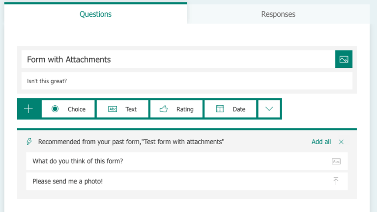 Using Microsoft Forms with Attachments – Corey Roth's Blog