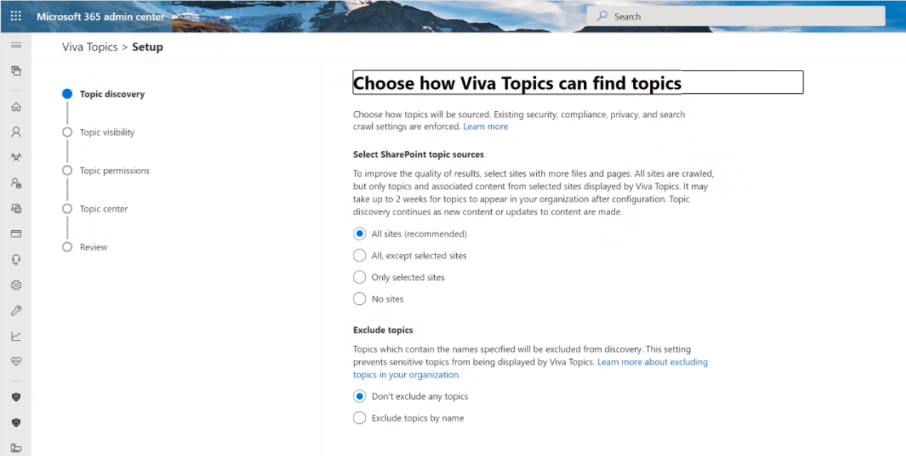 A walkthrough of setting up Viva Topics – Corey Roth's Blog